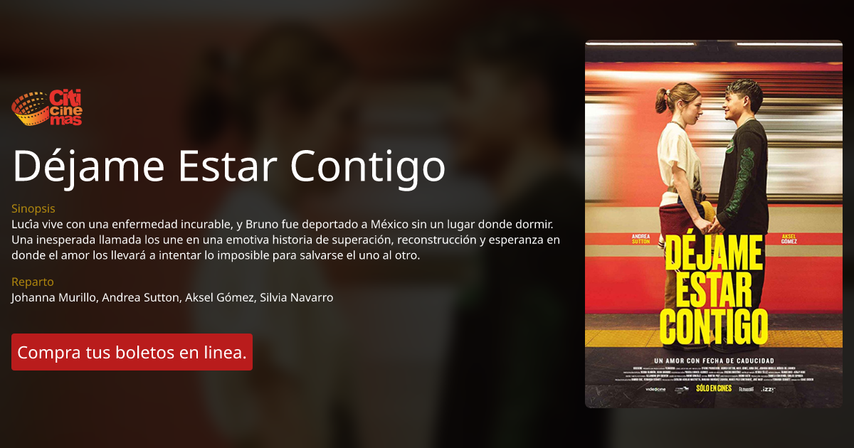 Déjame Estar Contigo | 08 de mayo, 2025