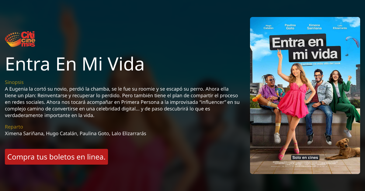 Entra En Mi Vida | 22 de abril, 2026