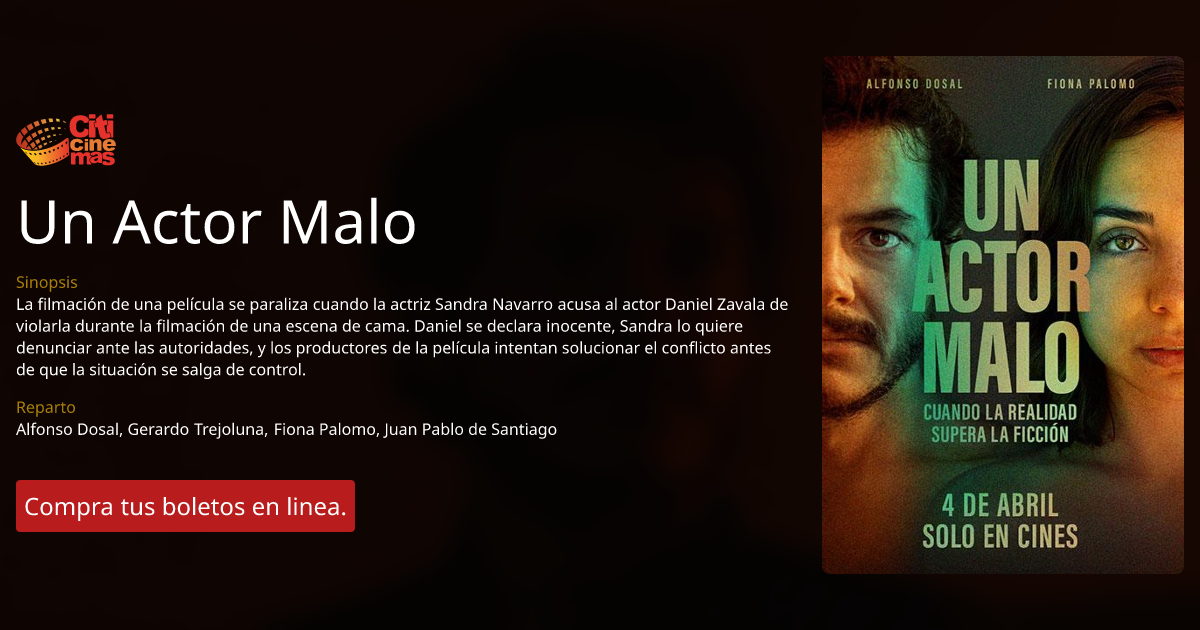 Un Actor Malo | 04 de septiembre, 2025